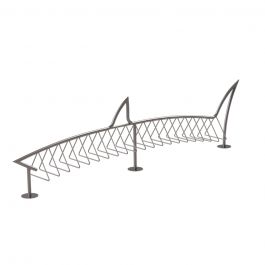 Shark Theme Bike Rack