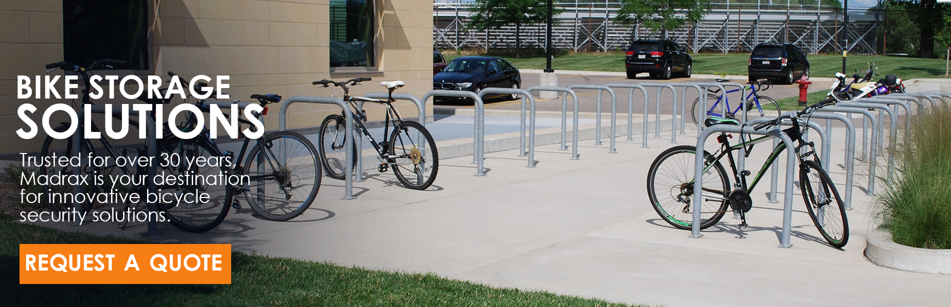 Madrax Commercial Bike Racks | Bicycle Parking Solutions